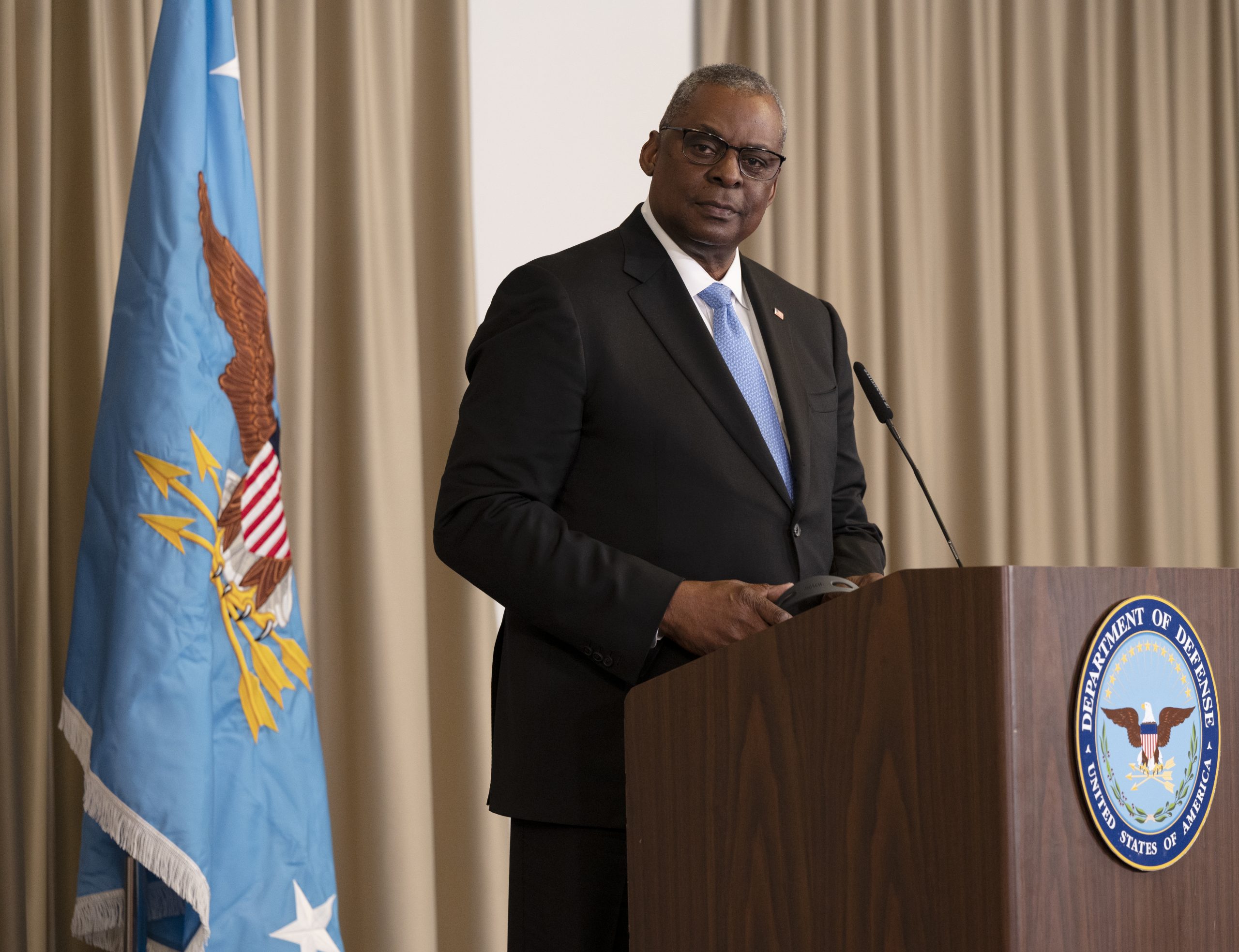 Secretary Austin: "We're All determined to Help Ukraine Win today and ...