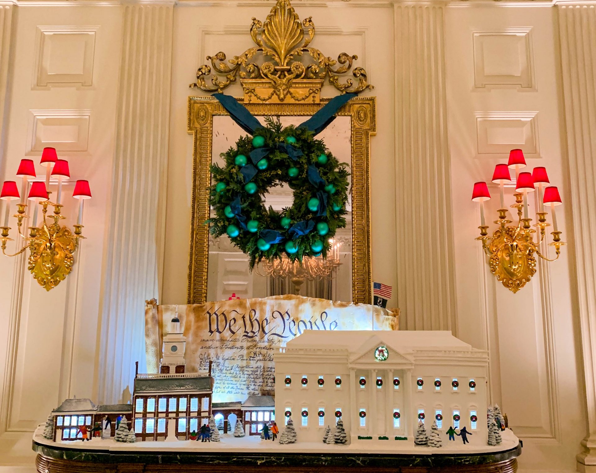 The First Lady unveils the White House Holiday Theme: We the People ...