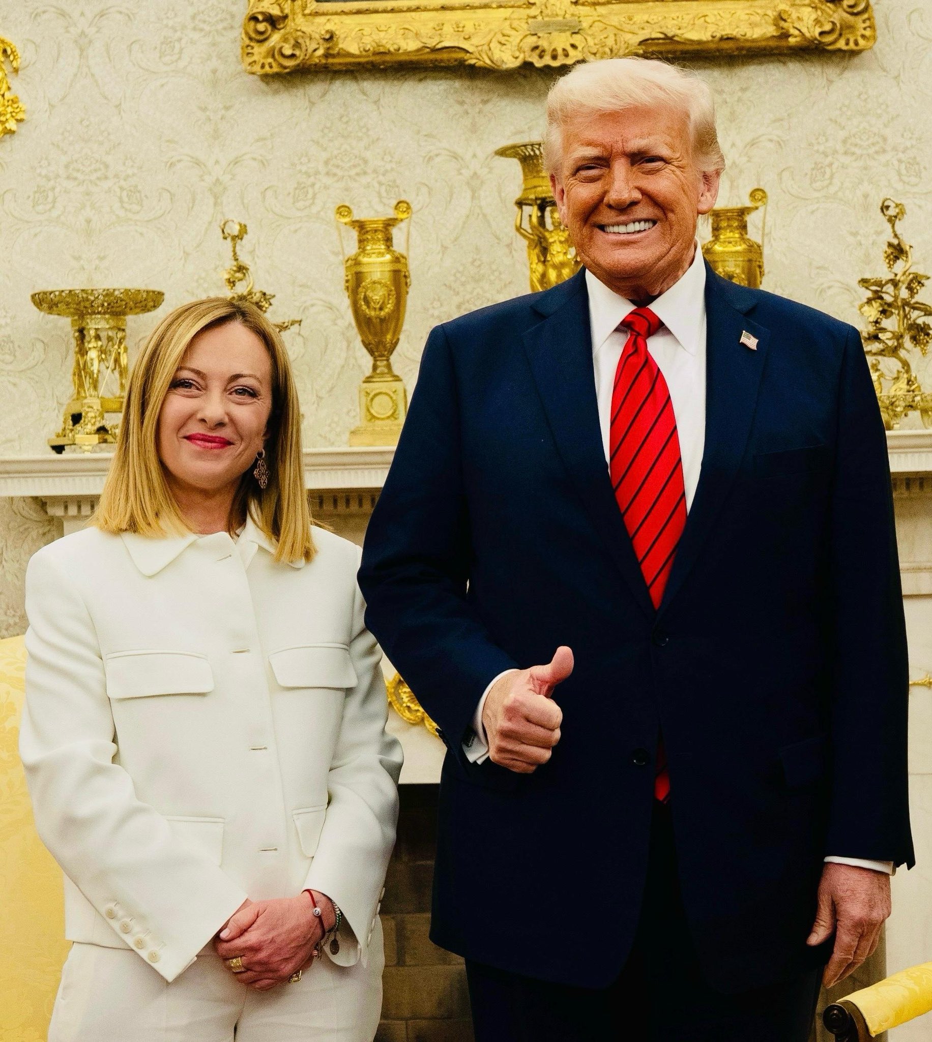 Trump, Meloni Meet at White House to Discuss Trade, Ukraine, and ...