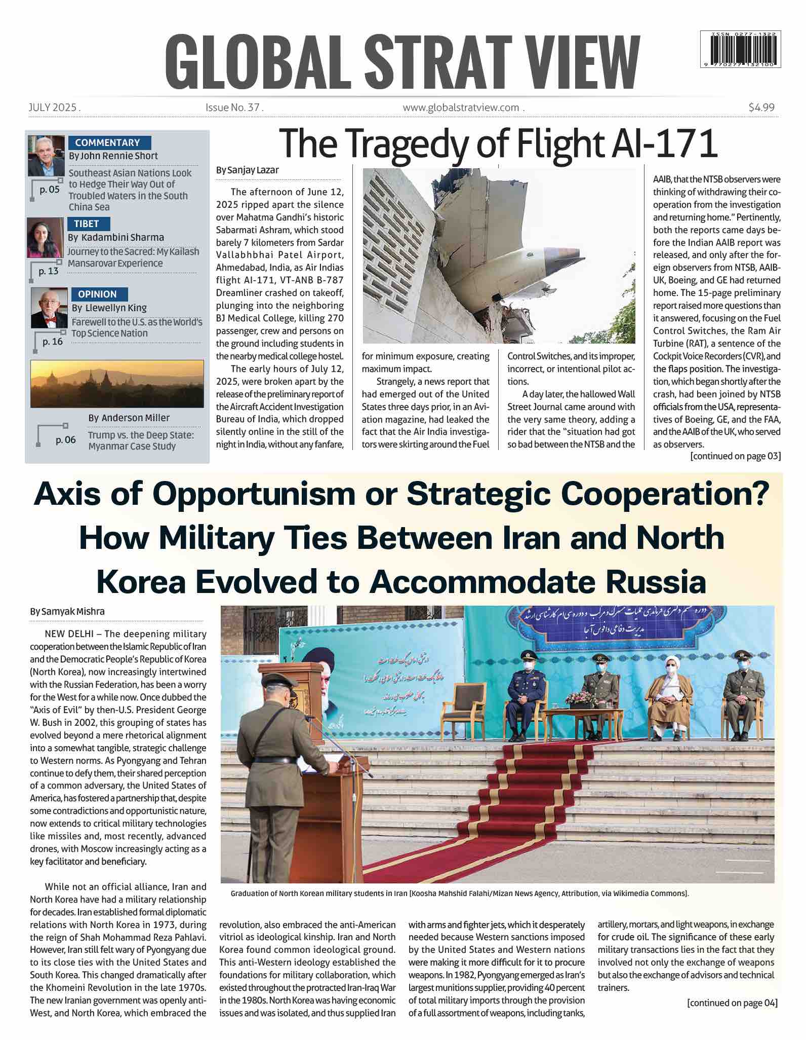 Global Strat View Print Edition: July 2025 - GLOBAL STRAT VIEW